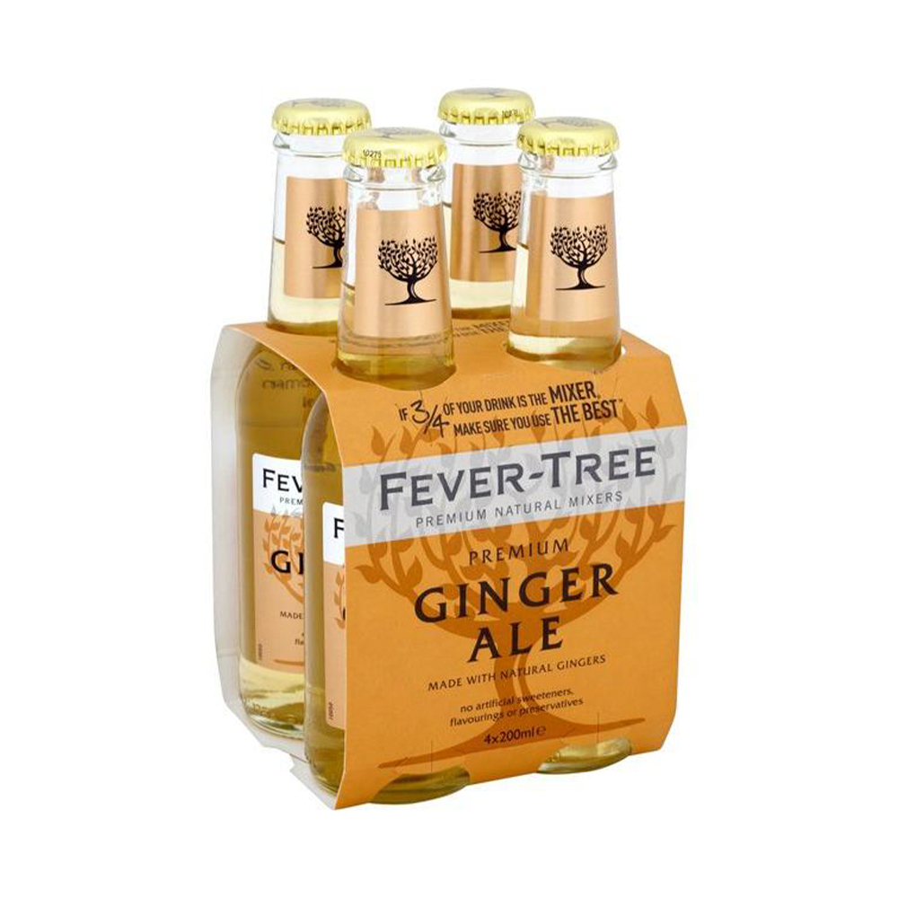 Lốc 4 Chai Fever Tree Ginger Ale | Shopee Việt Nam