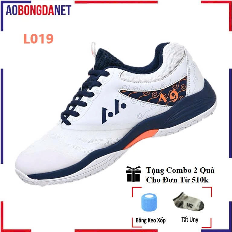 Giày cầu lông Lefus L019, Giày Thể Thao Unisex Nam Nữ Đế Cao Su Đàn Hồi Êm Ái | Shopee Việt Nam