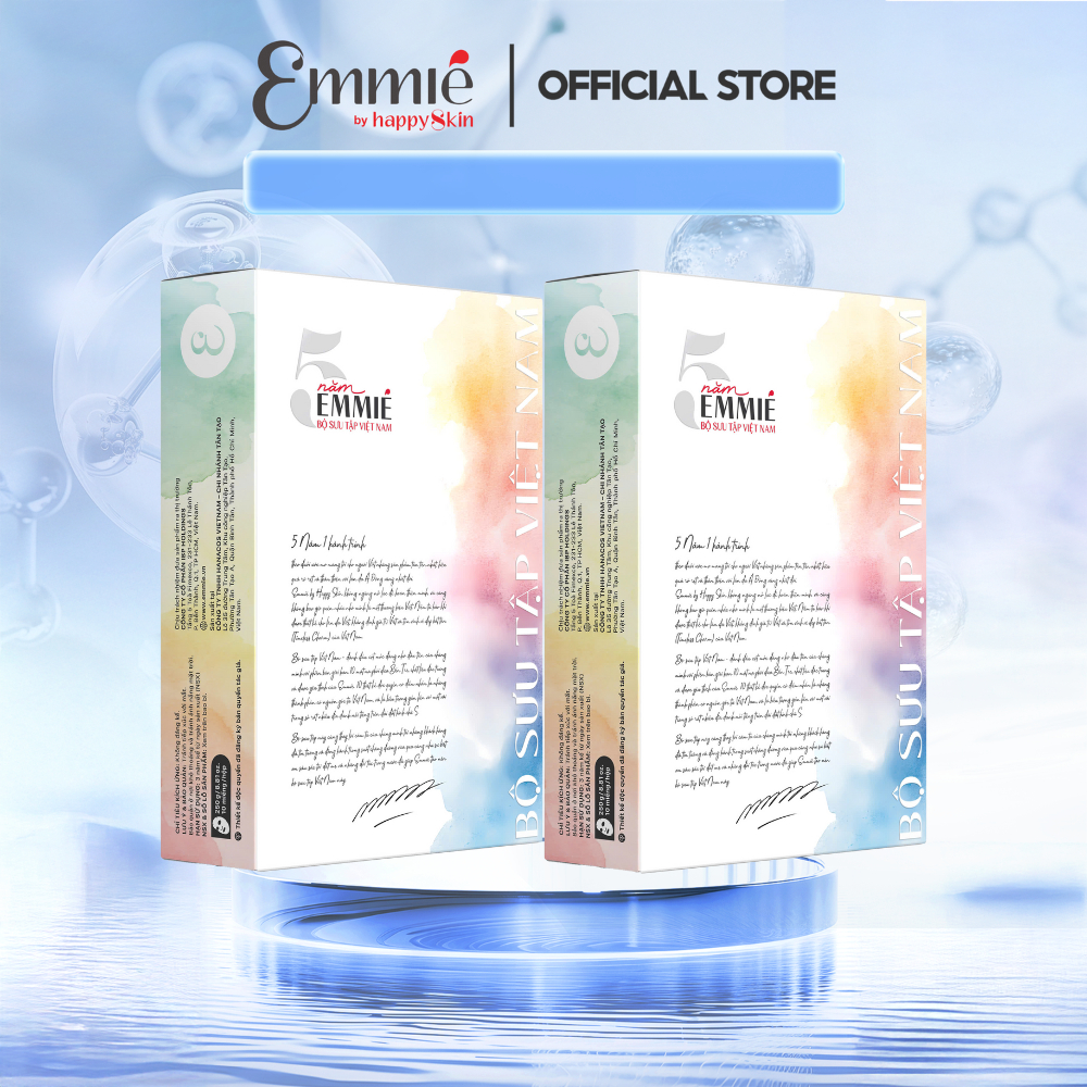 COMBO 2 Hộp Mặt Nạ Dừa Siêu tinh chất - Mặt nạ Bộ sưu tập Việt Nam 25gx20 Emmie by HappySkin ...