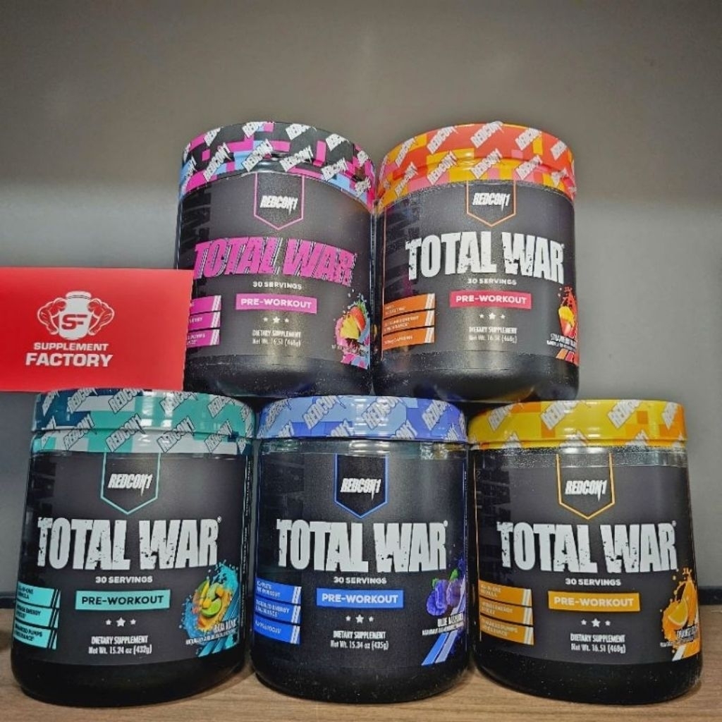 (CHÍNH HÃNG) TOTAL WAR 30 LẦN DÙNG - REDCON 1 - PRE WORKOUT TĂNG SỨC ...
