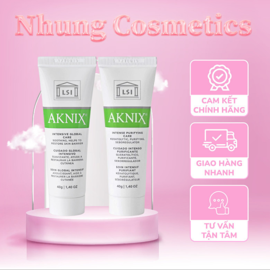 (Hàng công ty) Kem dưỡng Dành Cho Da Mụn Aknix Intense Purifying Care ...