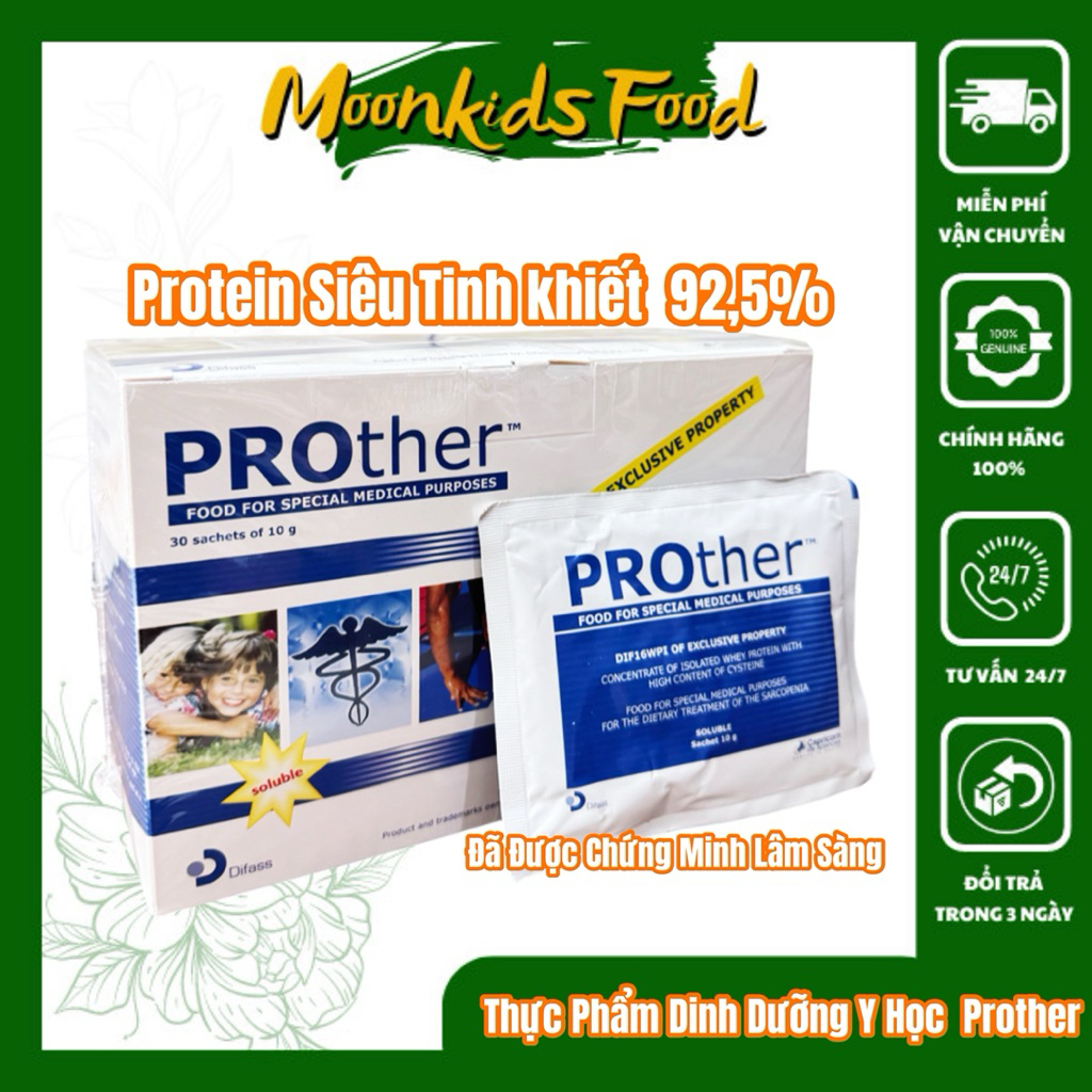 Thực Phẩm Dinh Dưỡng Y Học Prother - Protein Tinh Khiết Bổ Sung Dinh ...