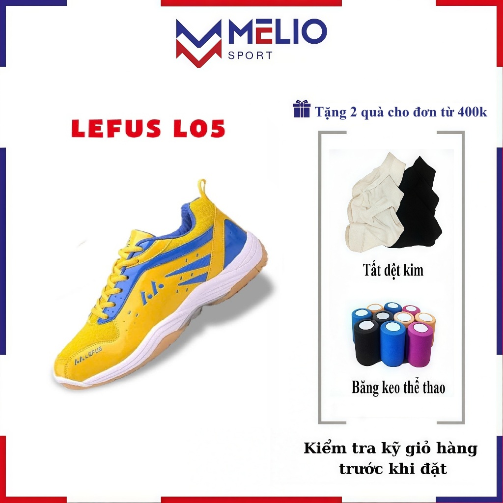 Giày Cầu Lông Wika Lefus L05, Giày Thể Thao Pickleball Đế Cao su Đàn ...