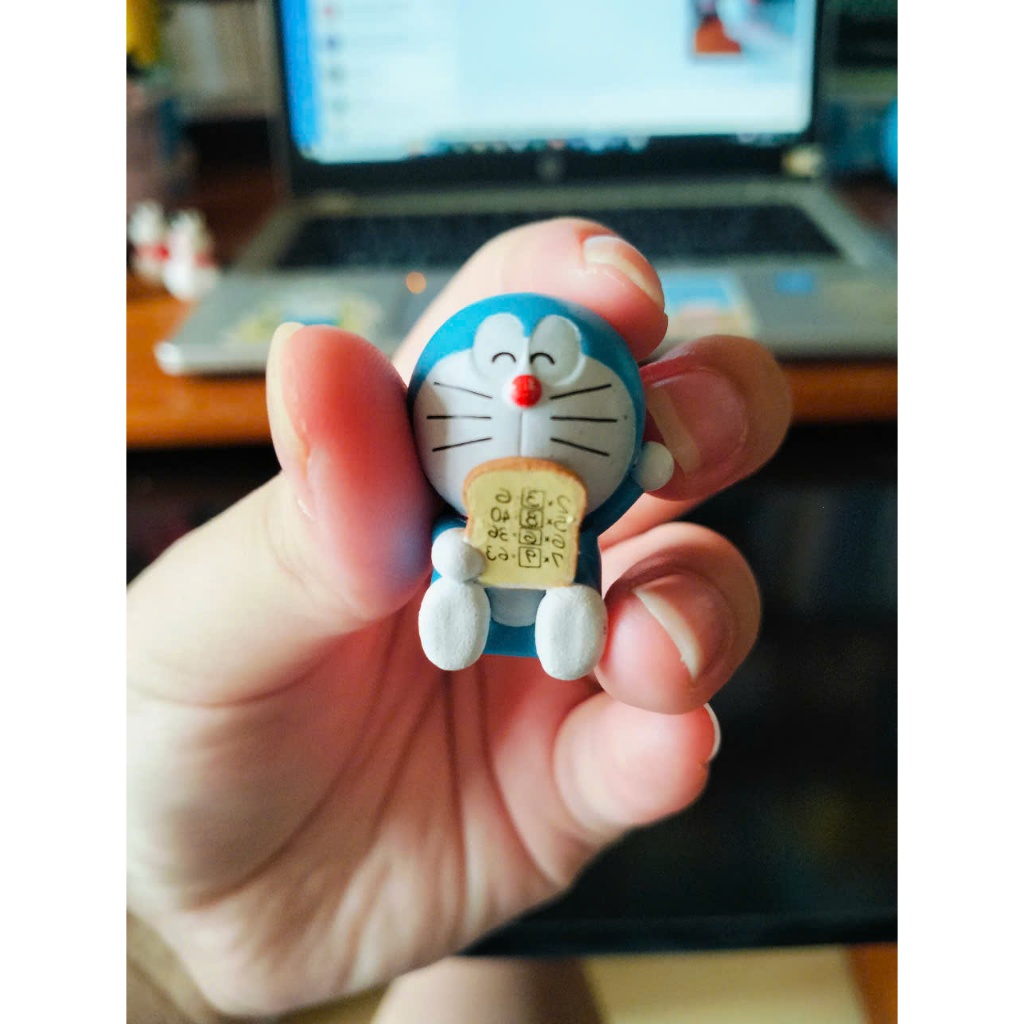 Tượng Doraemon mini khui từ trứng Doraemon | Shopee Việt Nam