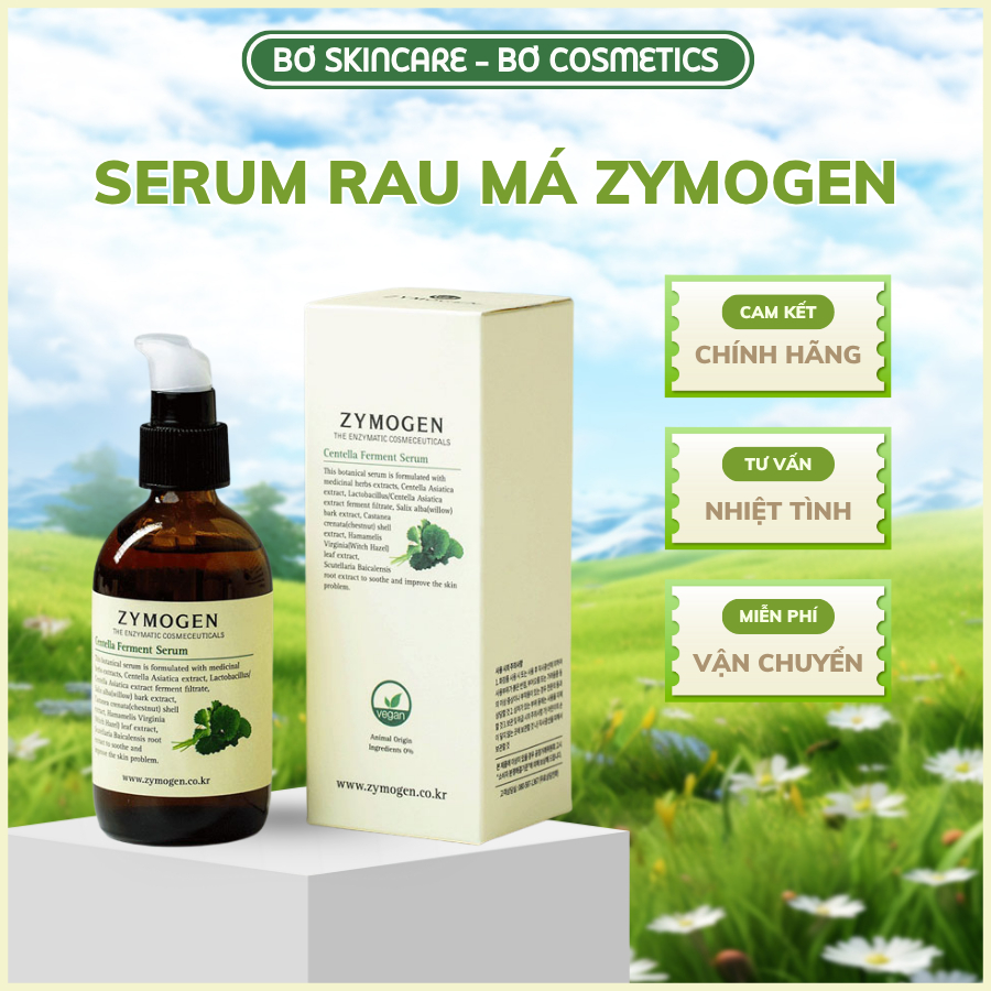 [NHẬP KHẨU CHÍNH HÃNG] SERUM RAU MÁ ZYMOGEN dưỡng ẩm phục hồi da ngăn ...