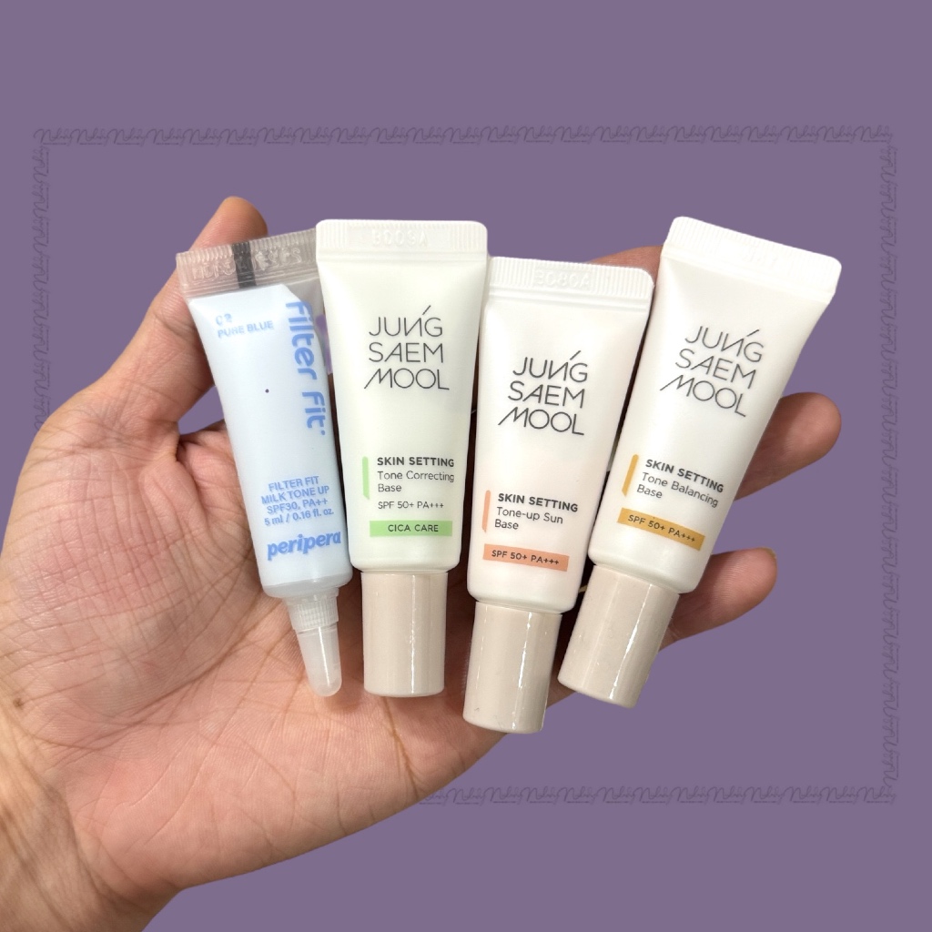 Kem lót Jung Saem Mool Skin Setting Base, Peripera Filter Fit Milk Tone ...