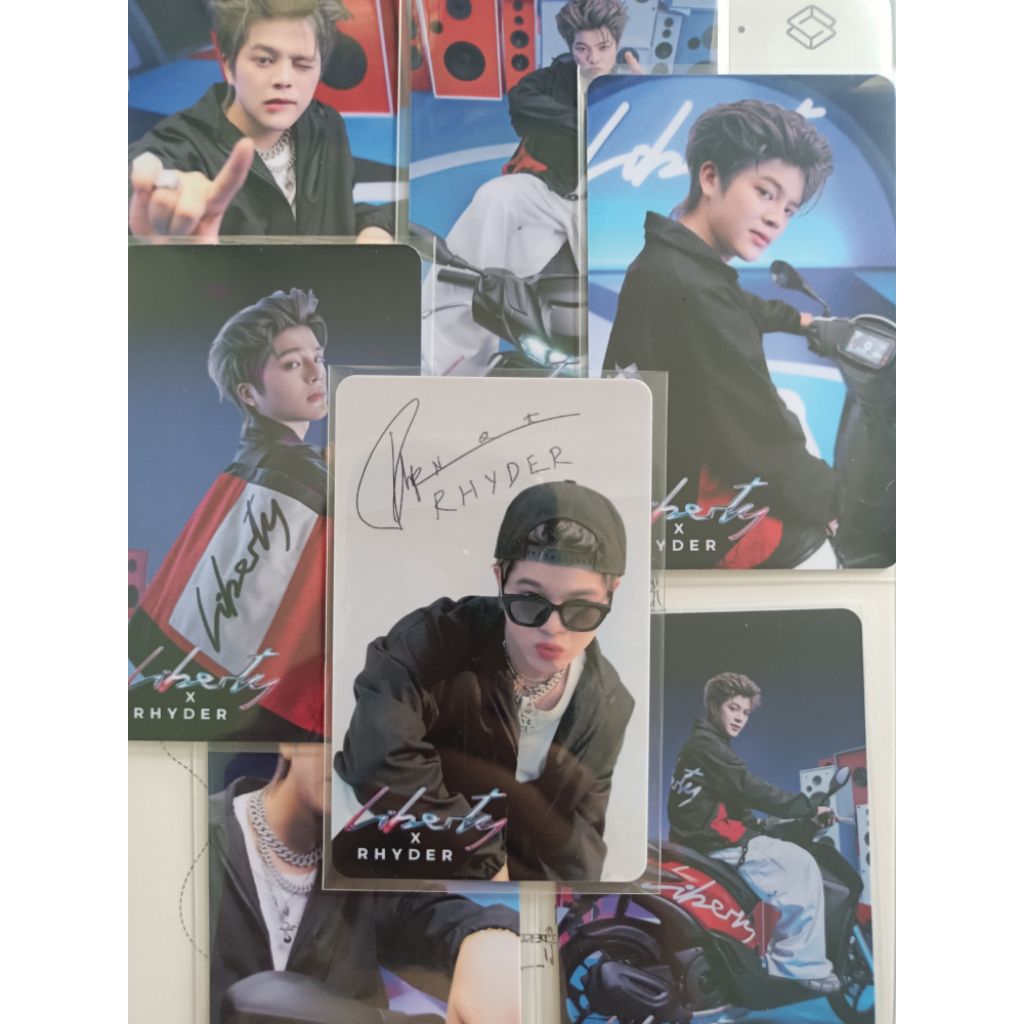 [Photocard VPOP] Photocard Rhyder Liberty x Future - Full Set 7 tấm ...