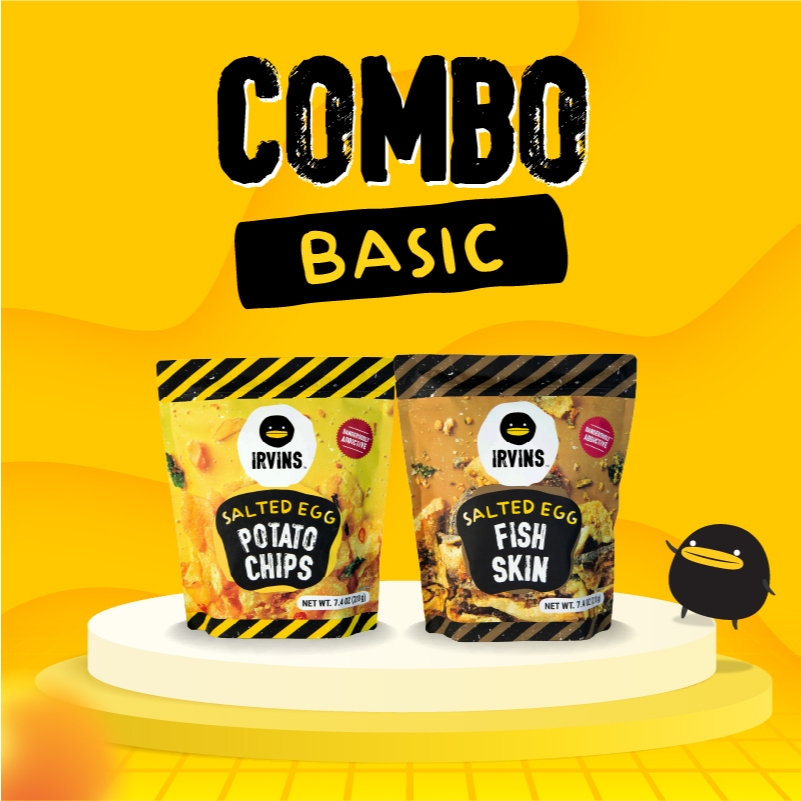 COMBO BASIC IRVINS (DA CÁ 210G + KHOAI TÂY 210G) | Shopee Việt Nam