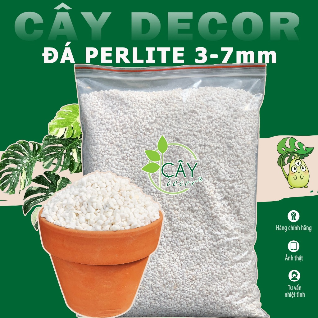 Đá Perlite bao 700gr đầy đặn, thể tích nhiều, chất lượng cao ít bụi ...