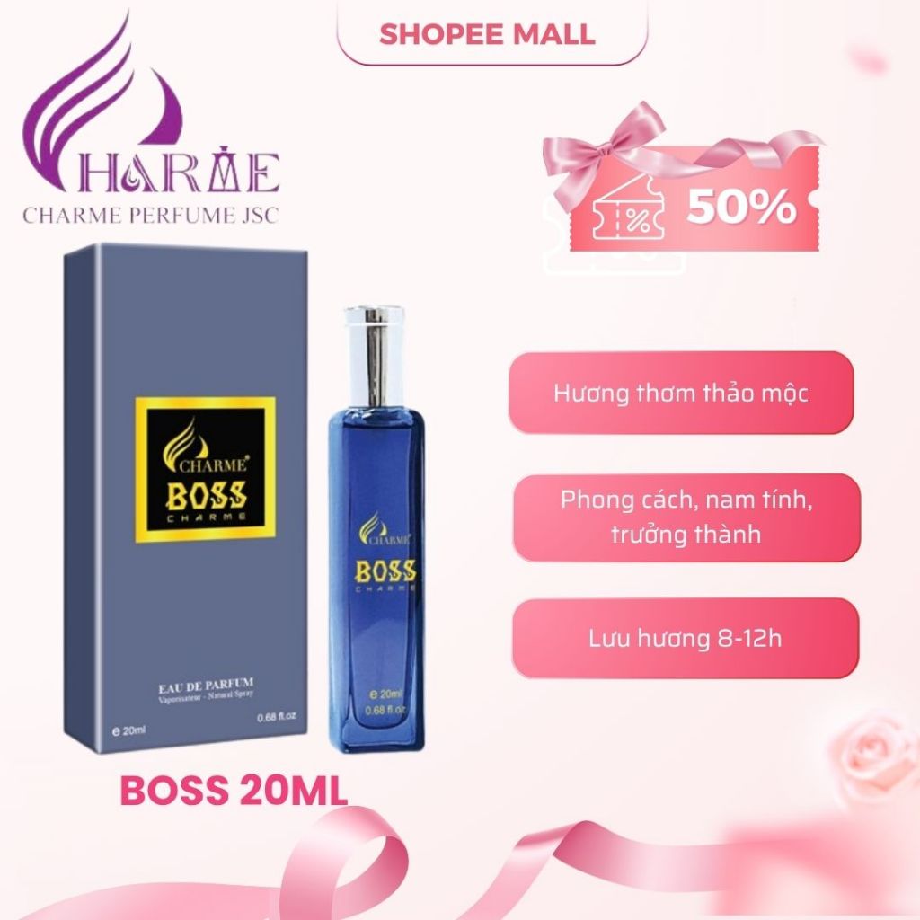 Nước hoa Nam Boss Charme 20ml | Shopee Việt Nam