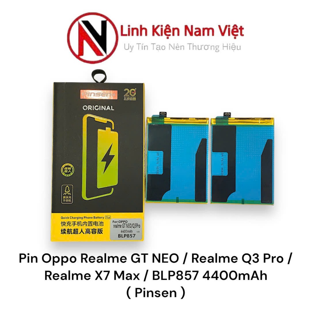 Pin Oppo Realme GT NEO / Realme Q3 Pro / BLP857 4400mAh ( Pinsen ...