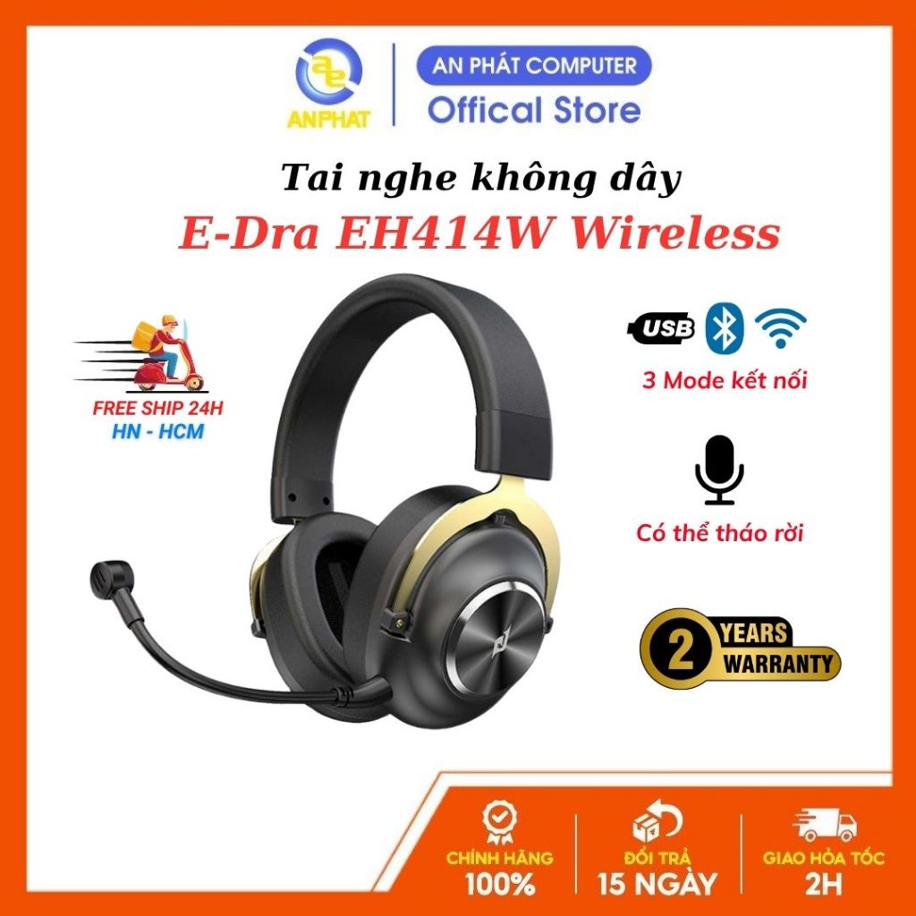 Tai nghe E-dra EH404/EH416/ EH414W/ EH496W ( Chính hãng - BH 2 năm ...