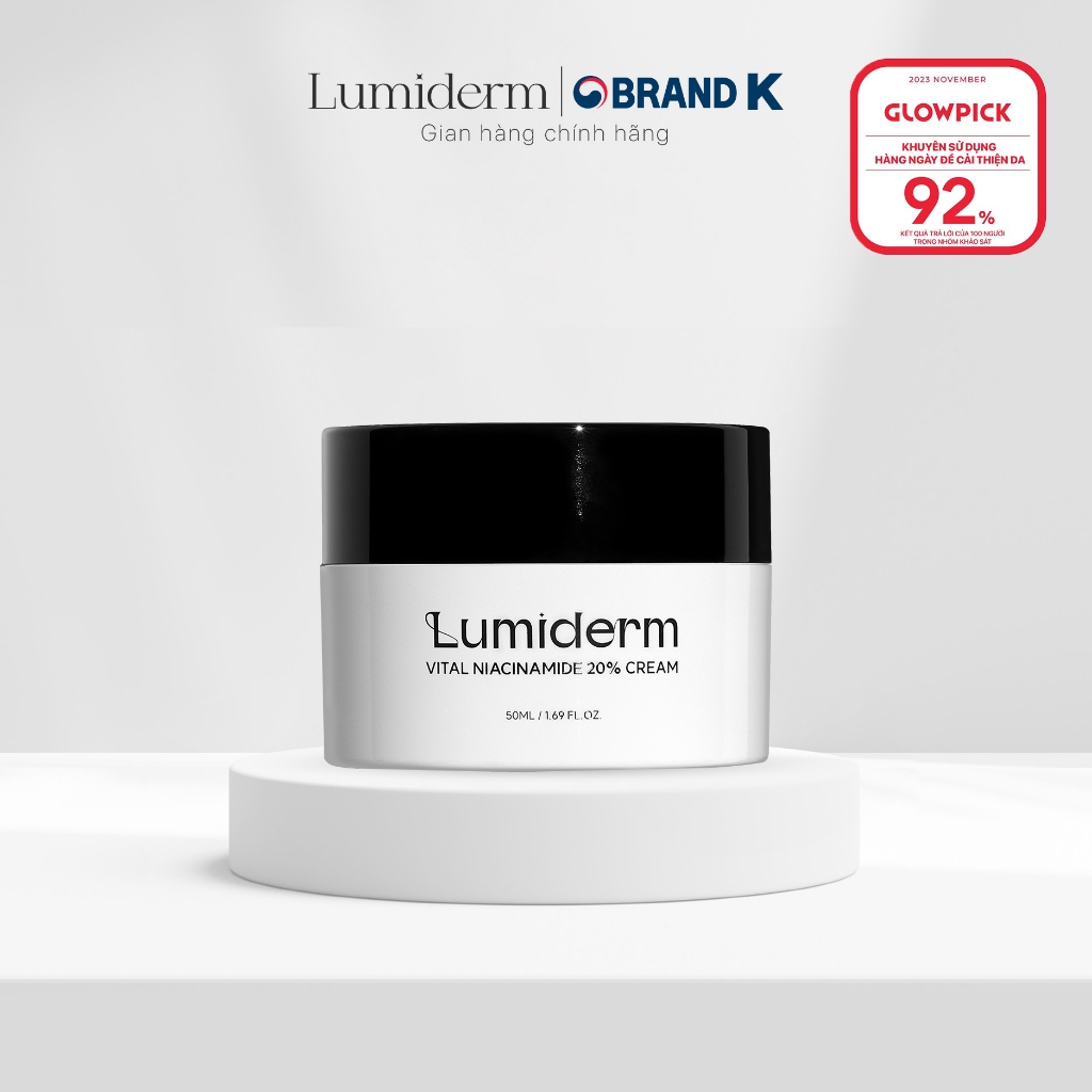 Kem dưỡng Lumiderm Vita Niacinamide 20% Cream dưỡng sáng da, mờ thâm ...