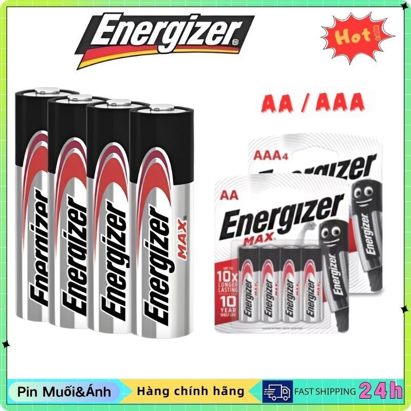 Pin kiềm Energizer pin AA-AAA Max Power 1.5V chính hãng siêu bền cho ...