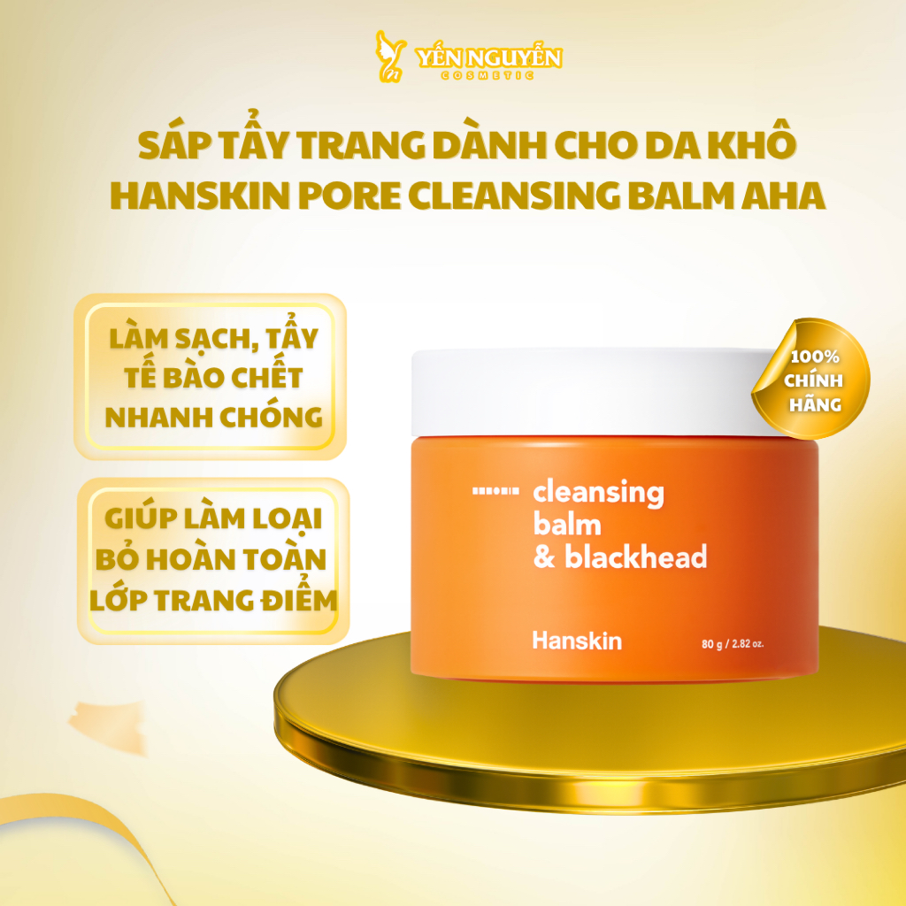 Sáp Tẩy Trang Hanskin Cleansing Balm & Blackhead 80g | Shopee Việt Nam