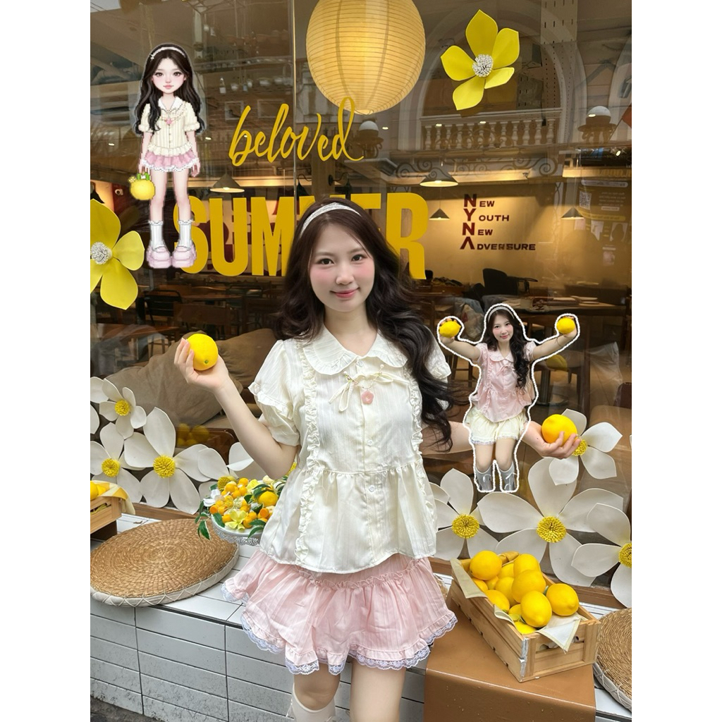 [MỚI] Áo babydoll CT6, CV Mixi form rộng hot trend - NCN | Shopee Việt Nam