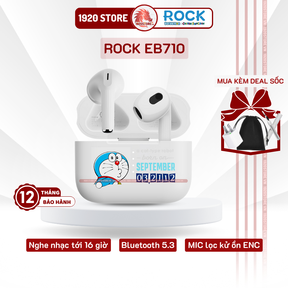 【Hỏa Tốc HCM】Tai Nghe Bluetooth TWS EB710 Doraemon, Nghe Nhạc 20H ...