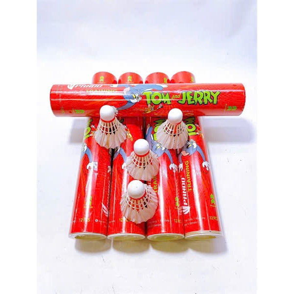 Ống Cầu Lông Vũ Pando Tom and Jerry Giá Rẻ 6 trái 12 trái - Phù Hợp ...