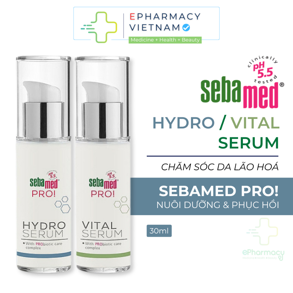Serum SEBAMED Pro Dưỡng Ẩm Hạn Chế Lão Hóa Cân Bằng Hệ Vi Sinh Trên Da ...