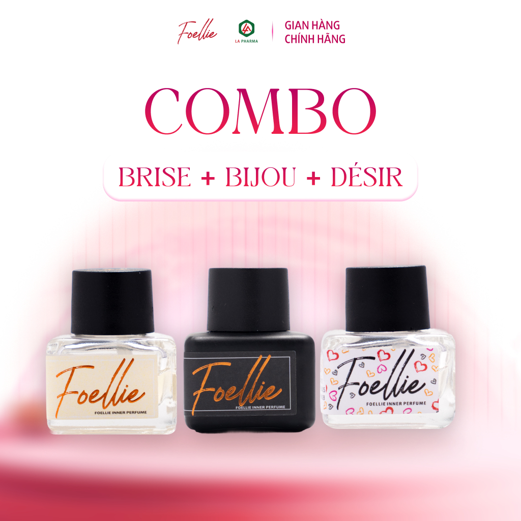 [CHÍNH HÃNG] Combo 3 chai nước hoa vùng kín Foellie Inner Perfume 5ml ...