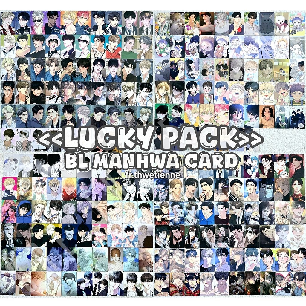 (SẴN) LUCKY PACK bo góc MANHWA BOYLOVE BL chính hãng | Shopee Việt Nam