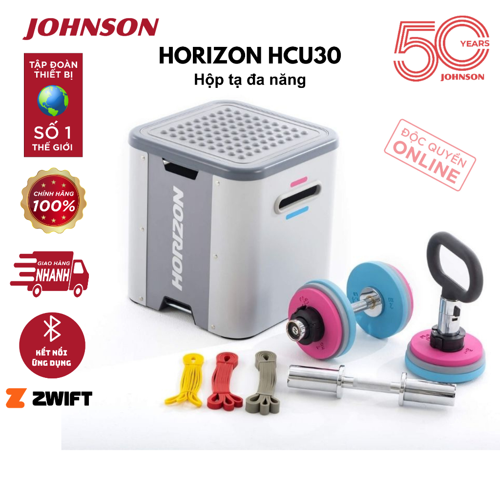 Johnson Fitness Horizon Cube HCU30 Bộ hộp tạ đa năng | Shopee Việt Nam