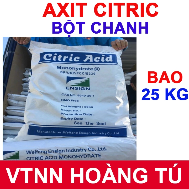 Bao 25kg axit chanh, acid citric ( bột chanh ) | Shopee Việt Nam