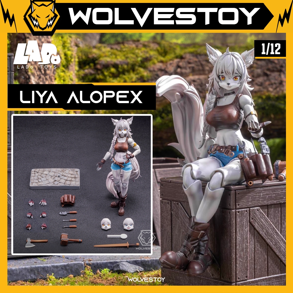 Mô Hình Lado Toys ERA-001 Liya Alopex Fix ver 1/12 Action Figure ...