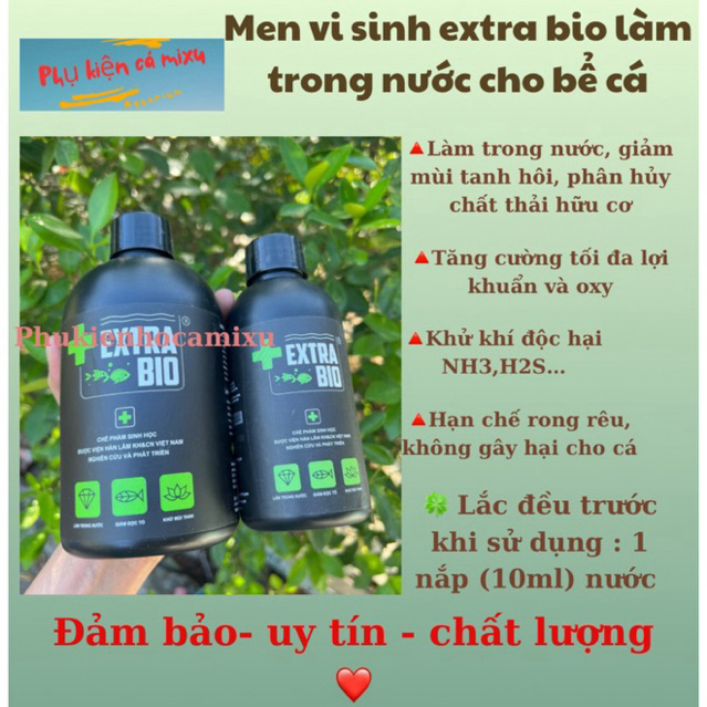 Vi sinh làm trong nước Extra Bio 125ML - 250ML - 500ML - 1000ML- Vi ...