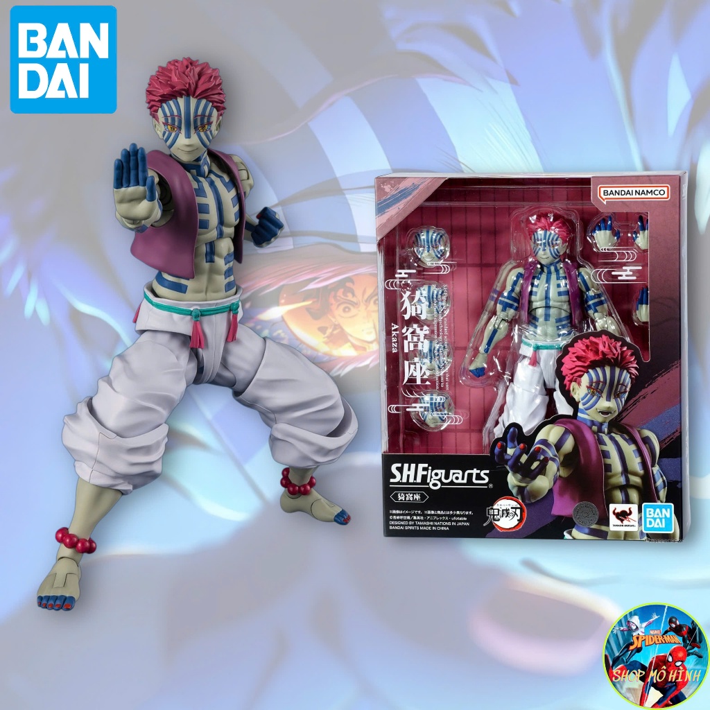 Mô hình SHF Akaza (Demon Slayer Kimetsu no Yaiba) Chính Hãng BANDAI ...