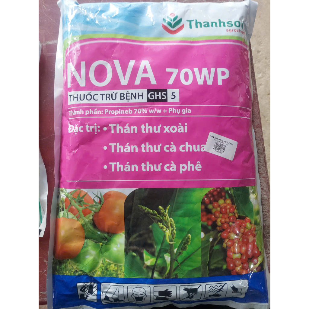 [CHÍNH HÃNG] NOVA 70WP – Thuốc trừ bệnh thán thư xoài, cà chua, cà phê ...