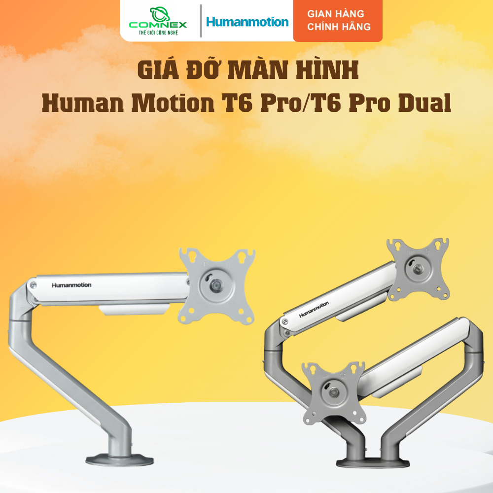 Giá treo / ARM màn hình Human Motion T6 Pro / T6 Pro Dual (Hàng chính ...