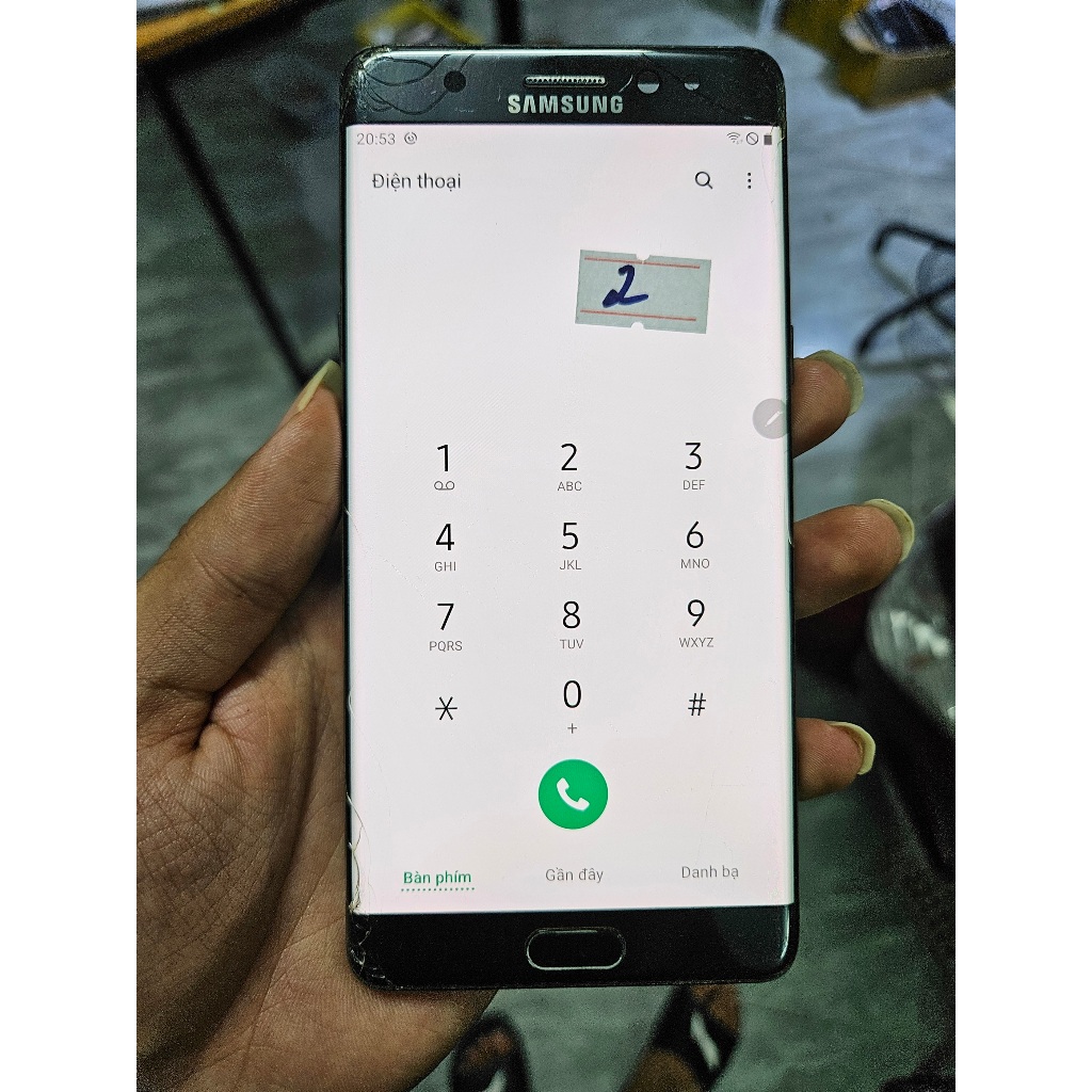 Màn hình Samsung Note 7 / Note FE hàng zin liền khung vỡ kính | Shopee Việt Nam