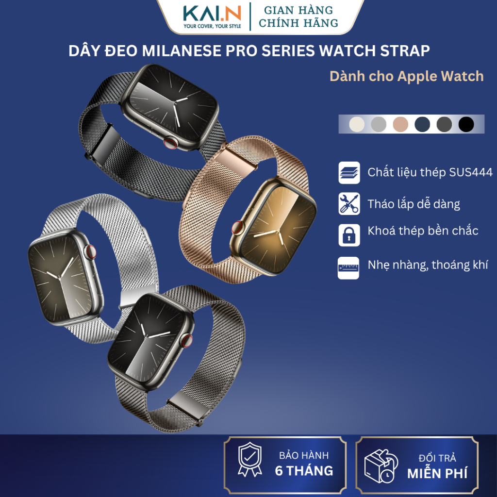 Dây Đeo Thép Dành Cho Apple Watch Ultra 2/ 1/ Apple Watch Series 10-1 ...