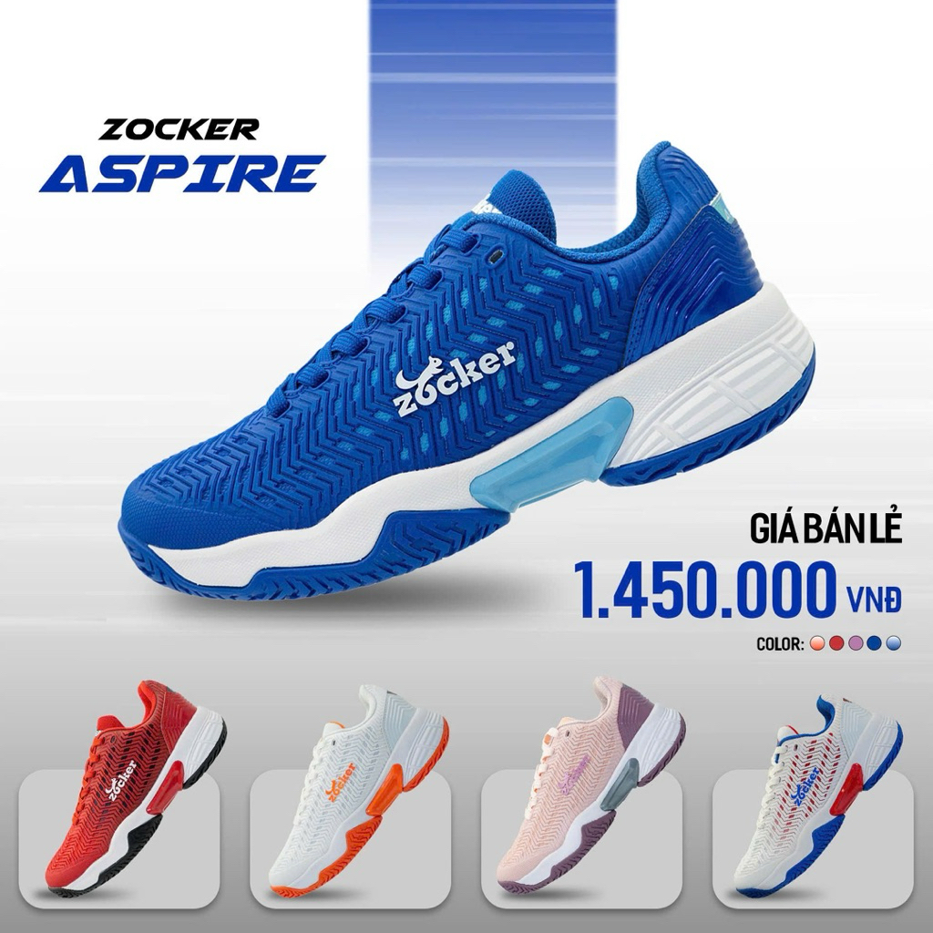 Giày Pickleball Zocker Aspire | Shopee Việt Nam
