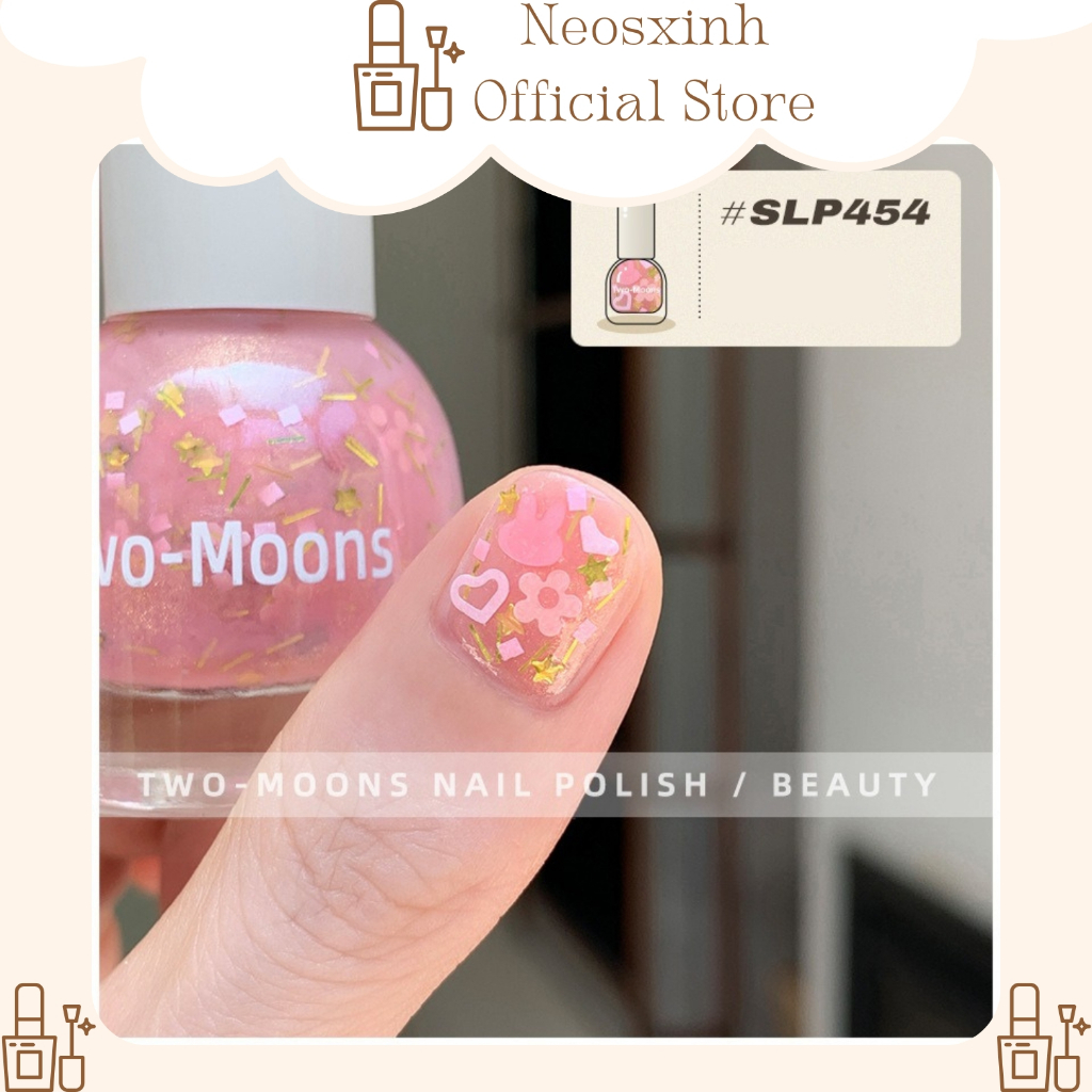 Sơn Móng Tay Charm Hoa Thỏ Mùa Hè Two-Moons 10ml - Neosxinh Nails | Shopee Việt Nam