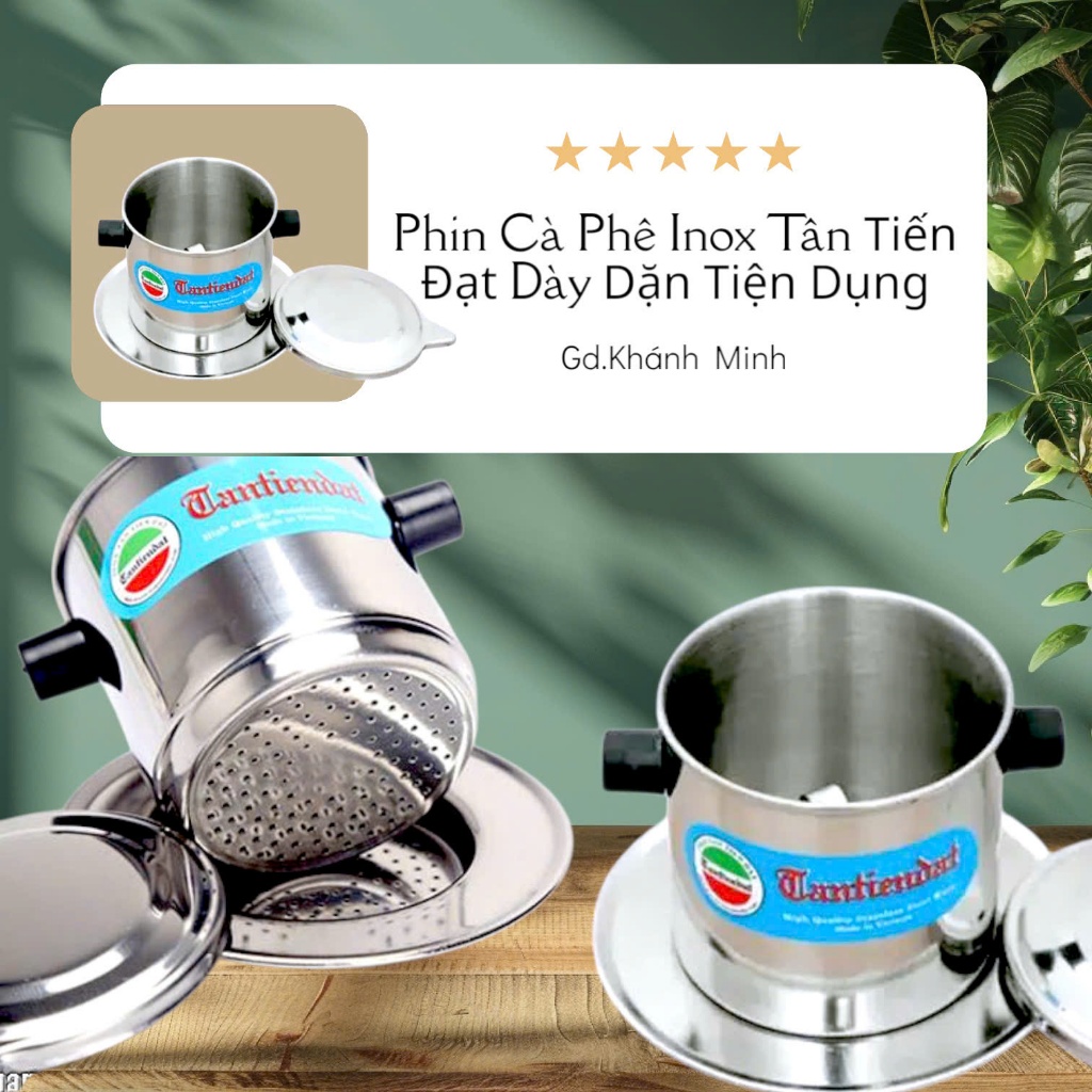 Phin Cà Phê Inox Tân Tiến Đạt Dày Dặn Tiện Lợi Nhiều Kích Cỡ Cho Mọi ...
