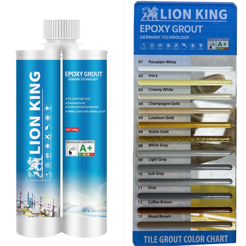 [LION KING] Keo Chít Mạch Epoxy 2 Thành Phần- Keo chà ron AB LION KING ...