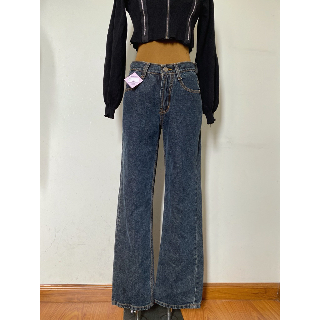 2hand|Quần jean dáng suông cho nữ nhà Méo 2Hand. | Shopee Việt Nam