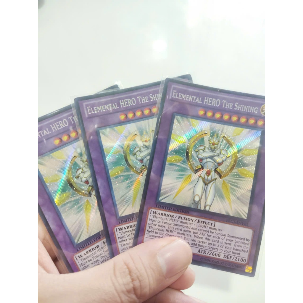 THẺ BÀI YUGIOH CHÍNH HÃNG (Redu format): Elemental Hero The Shining ...