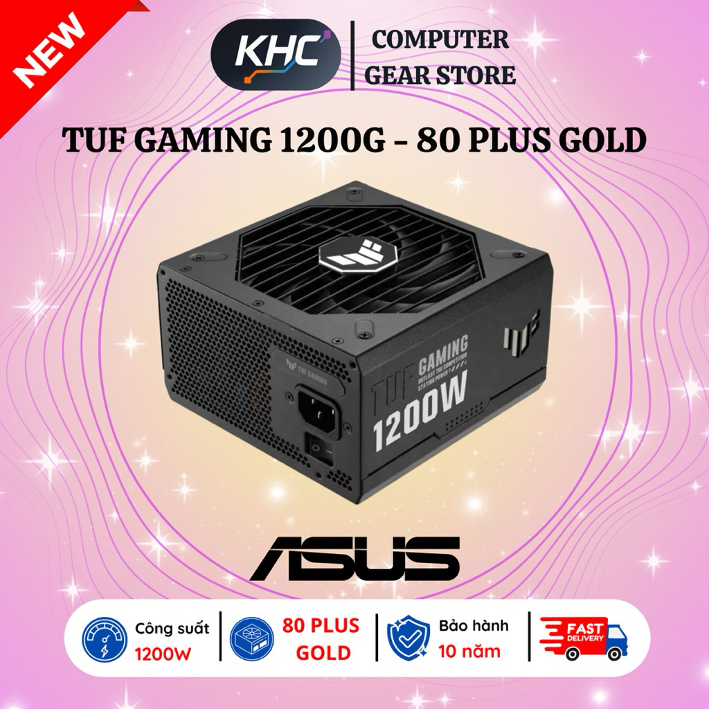 PSU ASUS TUF Gaming 750B / 1000G / 1200G – 80 Plus Bronze/Gold – Modular – PCIe 5.0 – Chính Hãng ...