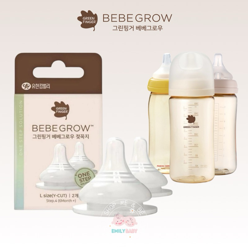 Núm Ti Greenfinger Bebegrow Thay Thế Bình Sữa Cổ Rộng | Shopee Việt Nam