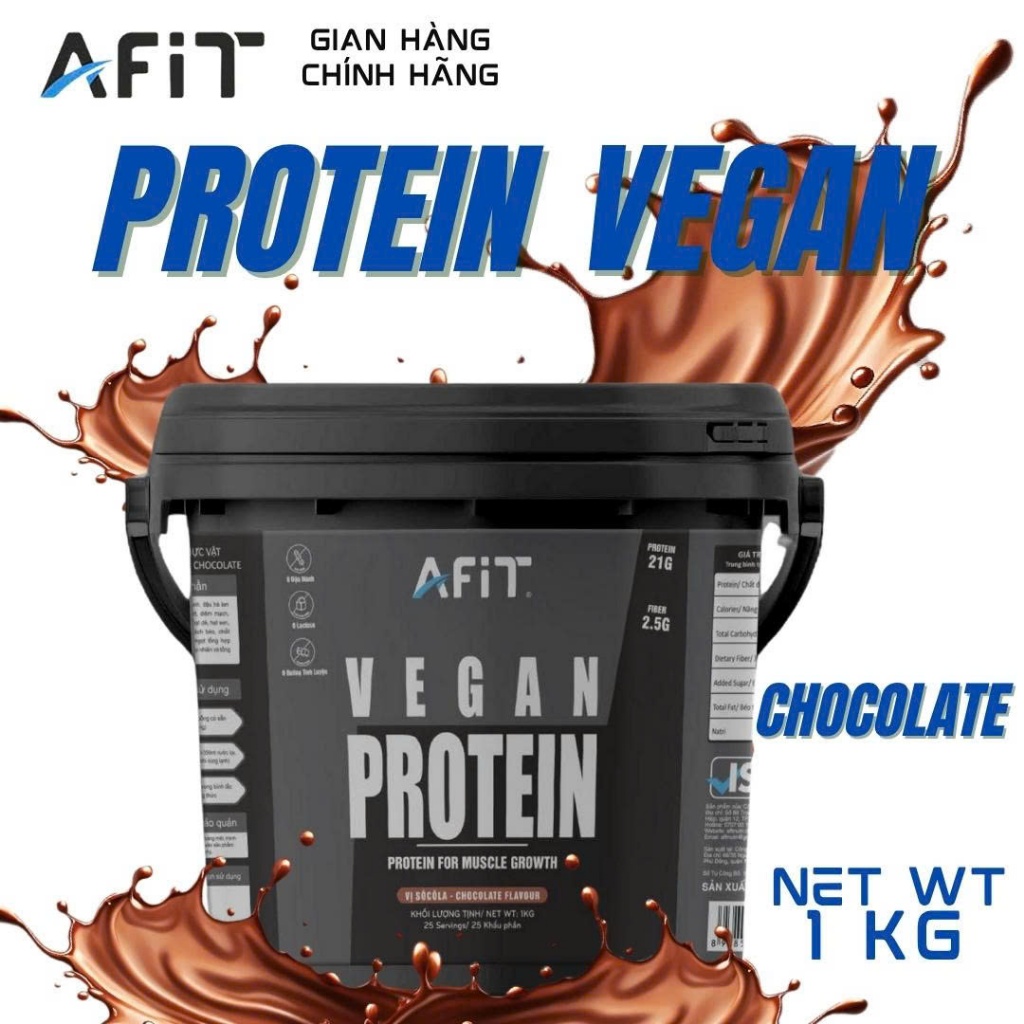 Bột Whey Protein Vegan Thực Vật Thuần Chay Phát Triển Cơ Bắp Cho Người ...