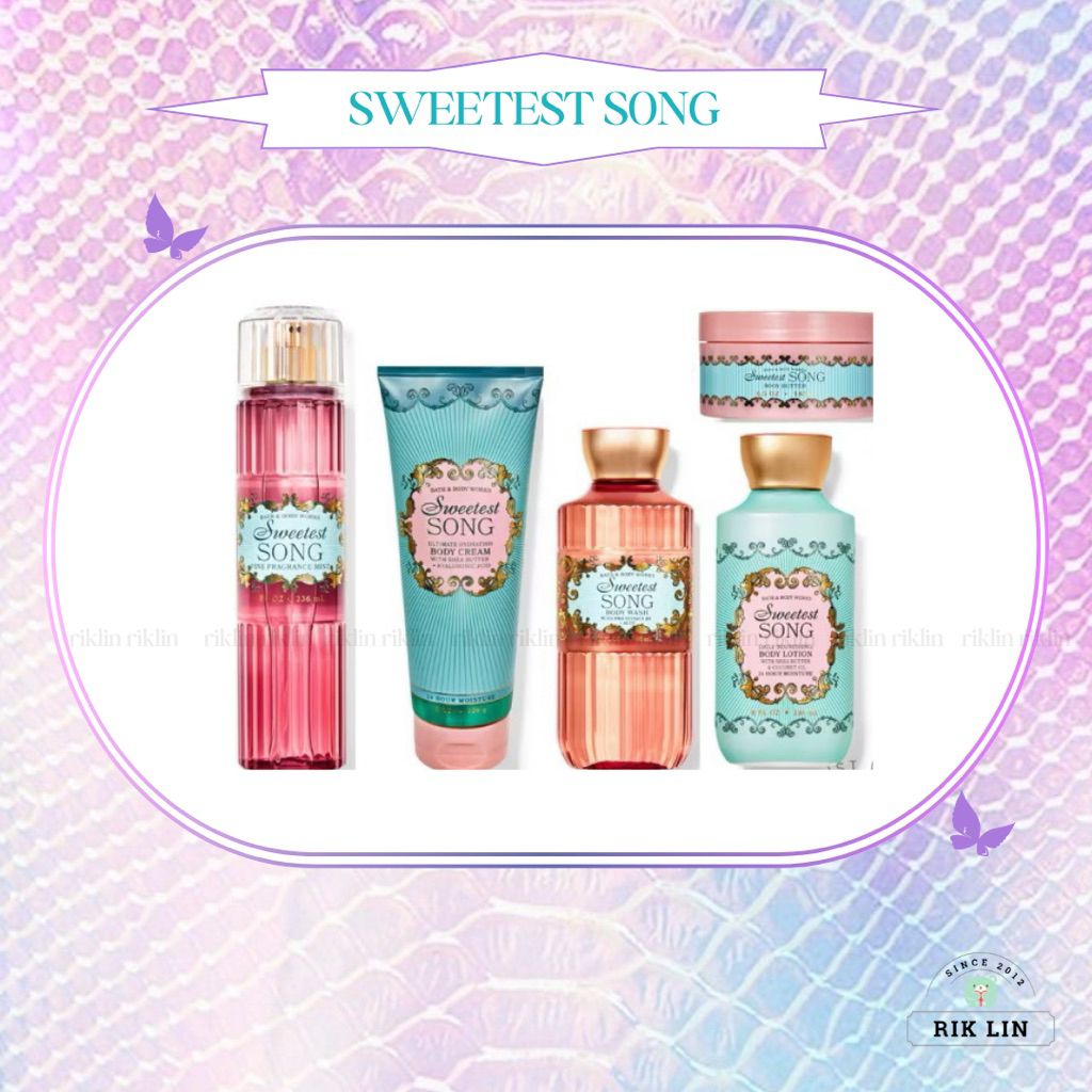 Fullsize SWEETEST SONG | ALWAYS & FOREVER _Body Mist Xịt Thơm Dưỡng Thể ...