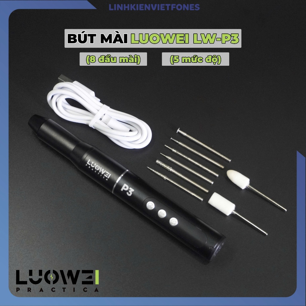 Bộ Bút Mài Cắt IC Luowei LW-P3 | LW-P4 Kèm 8 Mũi | Shopee Việt Nam