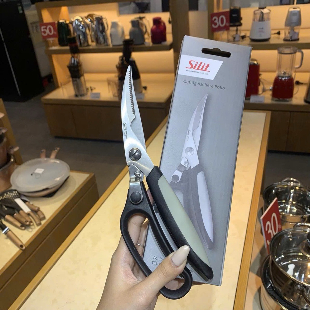 🇩🇪KÉO CẮT GÀ SILIT CHUYÊN DỤNG BỀN CHẮC CÓ KHOÁ AN TOÀN | Shopee Việt Nam