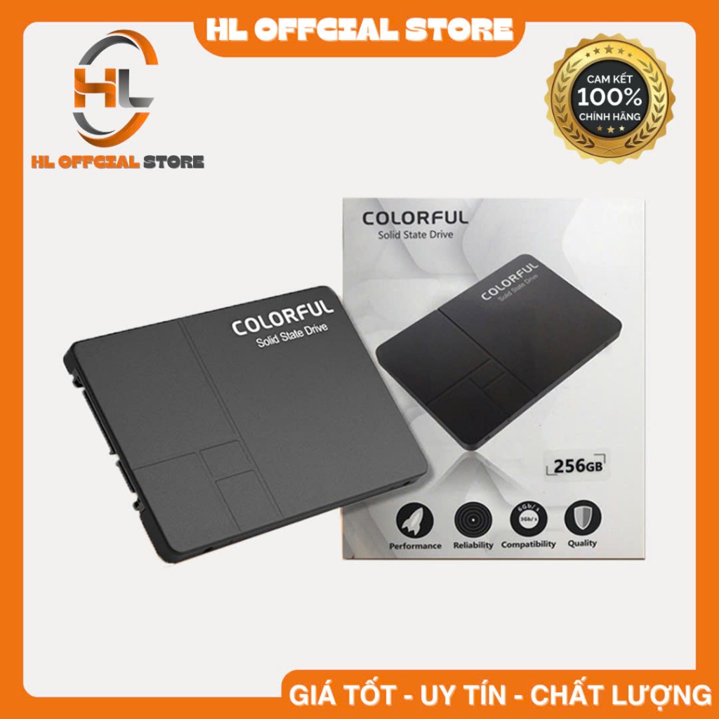Ổ Cứng SSD Colorful 256GB SL500 - Hàng phân phối chính hãng | Shopee ...