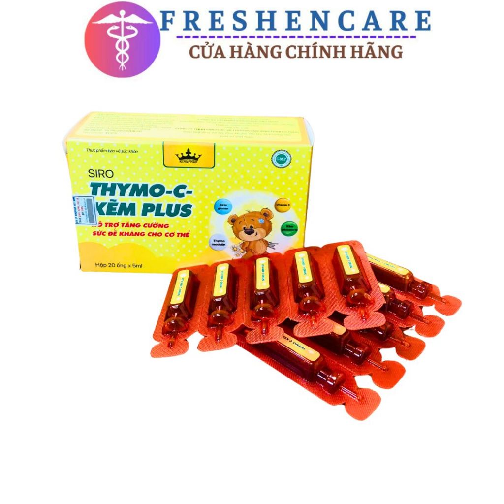 Siro Uống Thymo-C Kẽm Plus - Hỗ Trợ Miễn Dịch, Tăng Sức Đề Kháng Cho ...