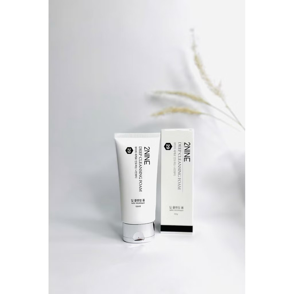 Sữa rửa mặt 2NINE (Deep Cleansing Foam 2NINE) 100g | Shopee Việt Nam