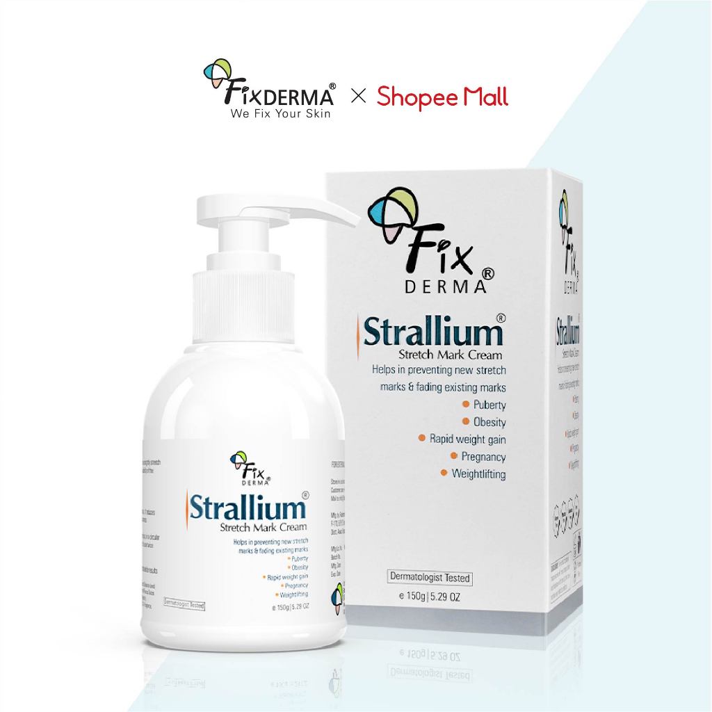 Kem Giảm Rạn Da FIXDERMA Strallium Stretch Mark Cream Hỗ Trợ Mịn Da, Mờ ...